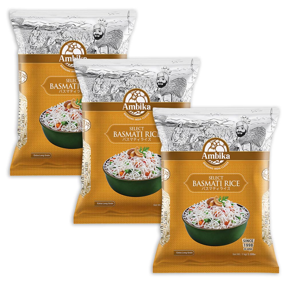 AMBIKA SELECT BASMATI RICE 5KG – Rose Family Store